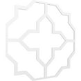Ekena Millwork 66 5/6"W x 66 5/6"H x 3/8"T Large Laird Decorative ...
