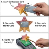 Credit Card Wand, Magic Wand Credit Card Holder for Adults, Star Tap To ...