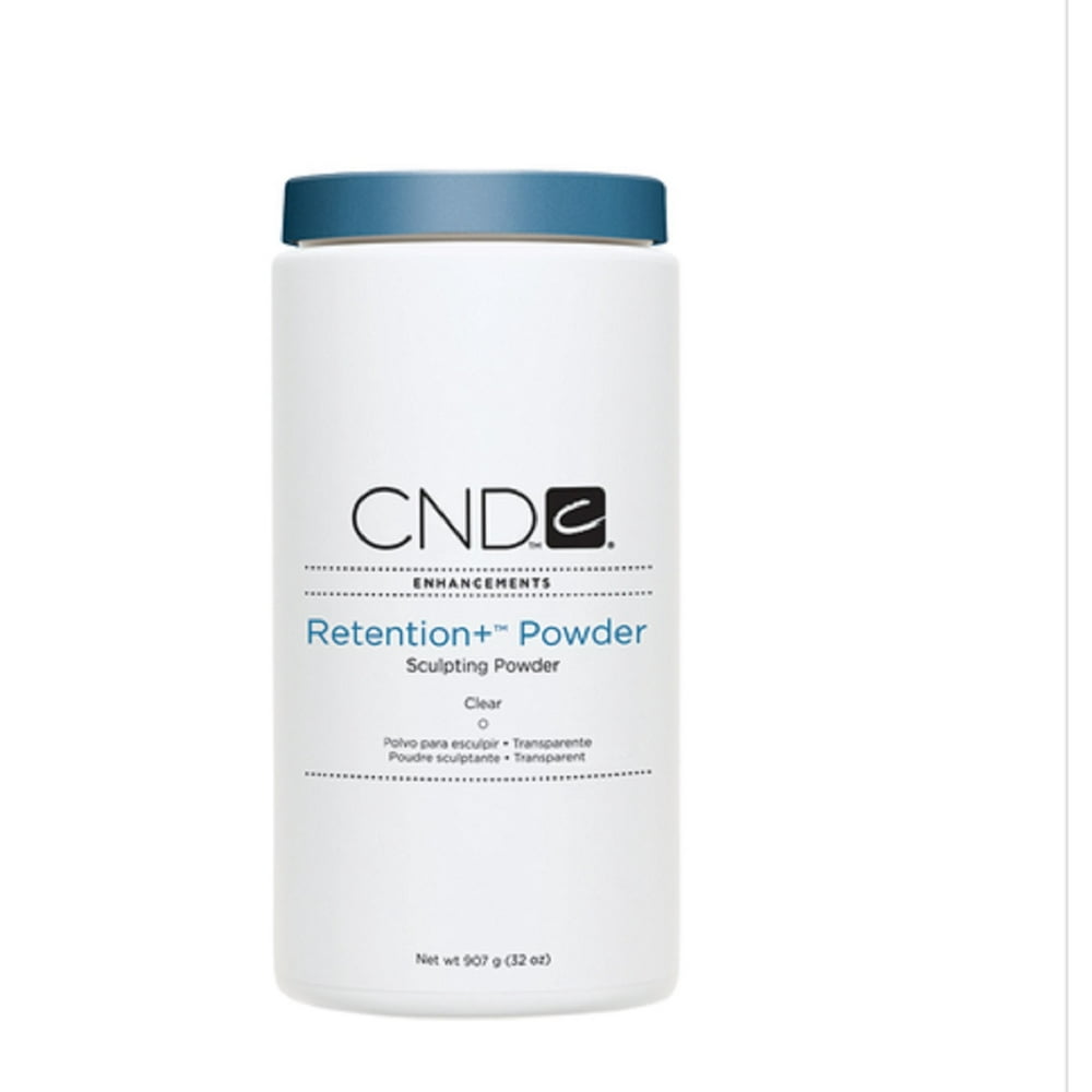 CND - CND Retention+ Acrylic Nail Sculpting Powder, Clear, 32 Oz ...