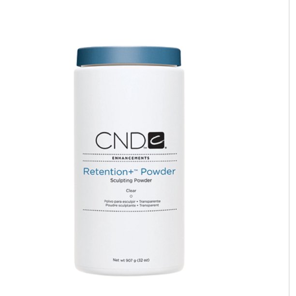 CND - CND Retention+ Acrylic Nail Sculpting Powder, Clear, 32 Oz ...