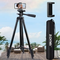 Zomei 55 inch Camera Tripod, Aluminum Phone Stand, Travel SLR Camera ...