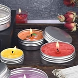 "HL Pre-Waxed Cotton Candle Wick, 8"", Smokeless, Long-Burning for DIY ...