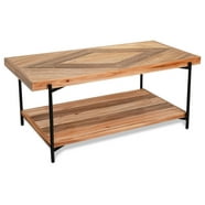 UBesGoo Acacia Wood Folding Side Table, Wooden Coffee Table for Patio ...