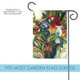 Toland Home Garden Exotic Tropical Birds Birds Bird Flag Double Sided ...