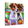 Jack Russell in Fauvism. - Canvas - Walmart.com