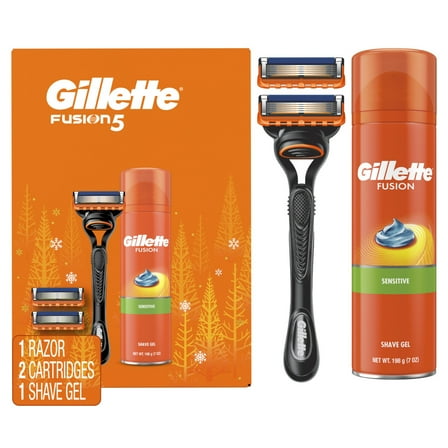 Harry's Holiday Men's Shaving Kit - Black Metal Handle, 2 Razor Blades ...