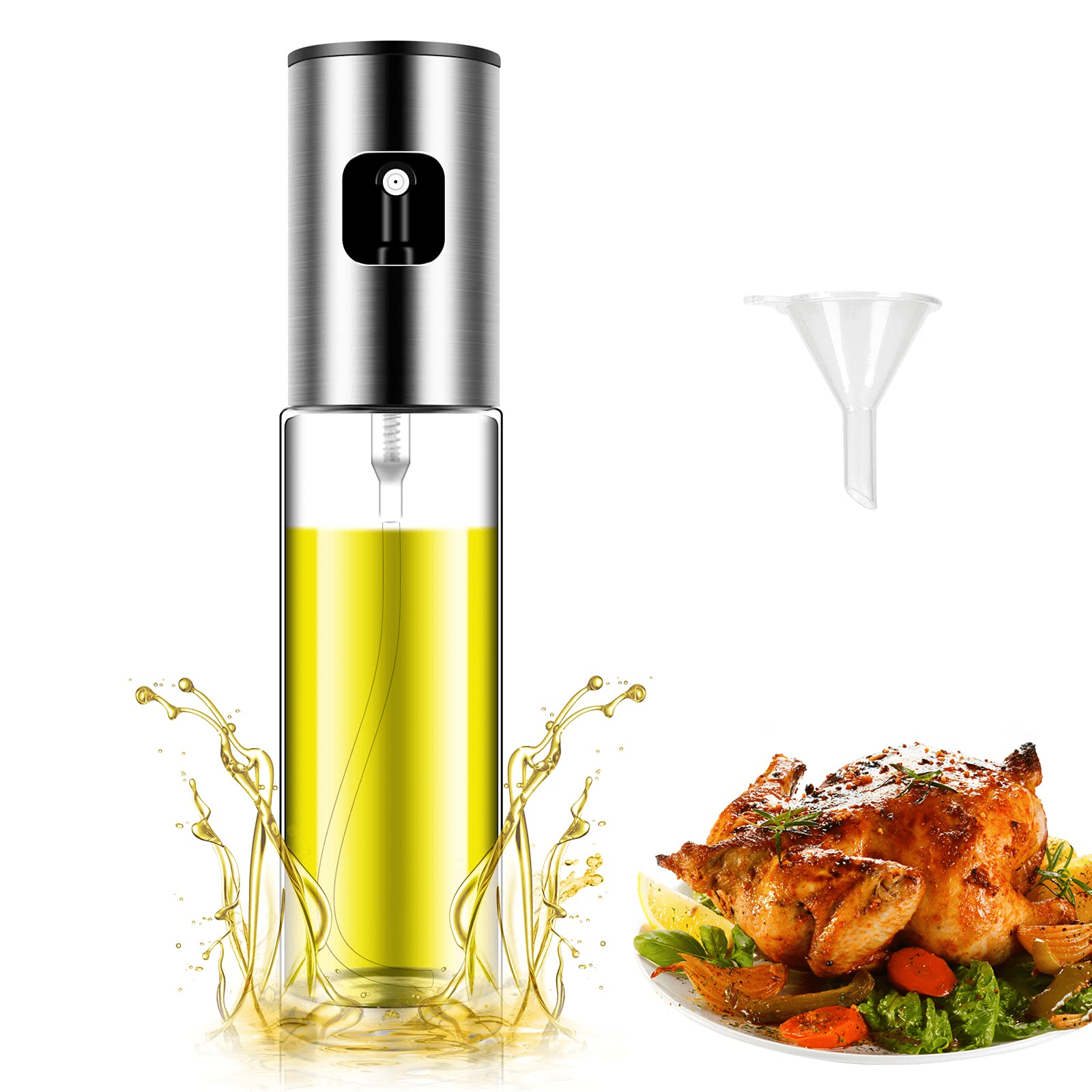 Oil Sprayer for Cooking, Olive Oil Sprayer, Oil Mister, Oil Sprayer for ...