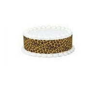 Natural Leopard Print Edible Icing image Cake Topper - Walmart.com