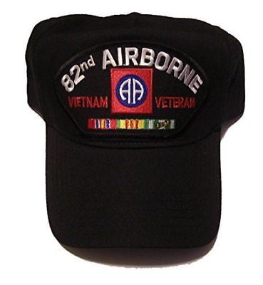 US ARMY 82ND AIRBORNE DIVISION ABD VIETNAM VETERAN HAT W/ CAMPAIGN ...