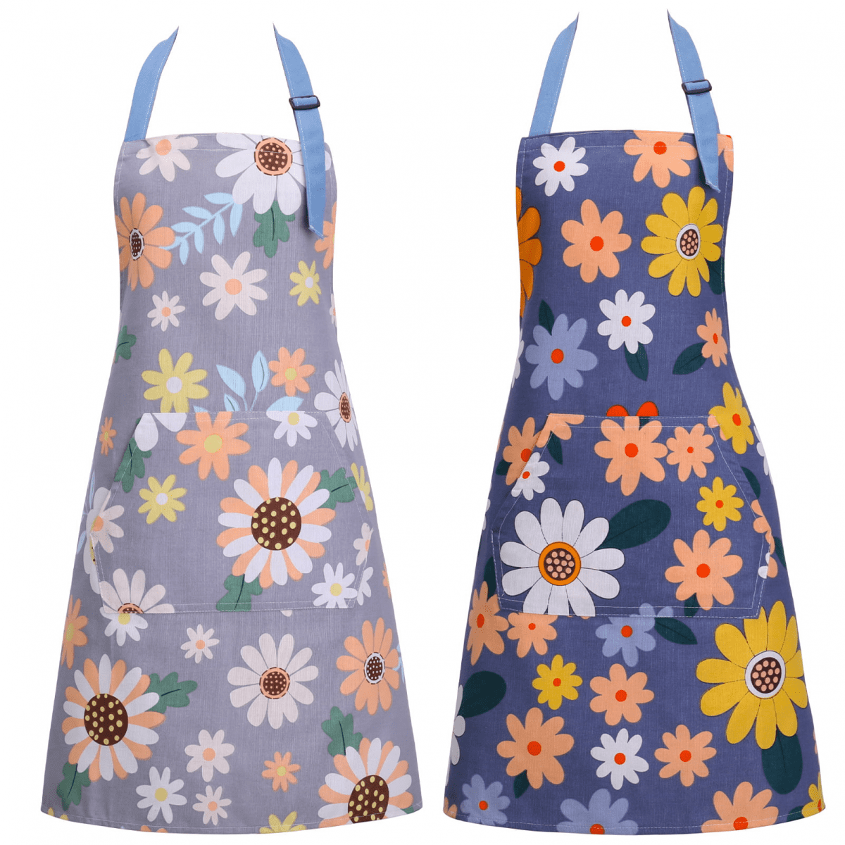 Click here for Xycca 2-Piece Kitchen Cooking Apron  Floral Apron... prices