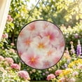 Chilfamy Round Stained Glass Window Suncatcher, Pastel Color Spring ...