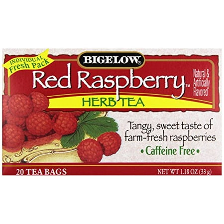 Bigelow® Red Raspberry™ Herbal Tea 20 ct. Box - Walmart.com