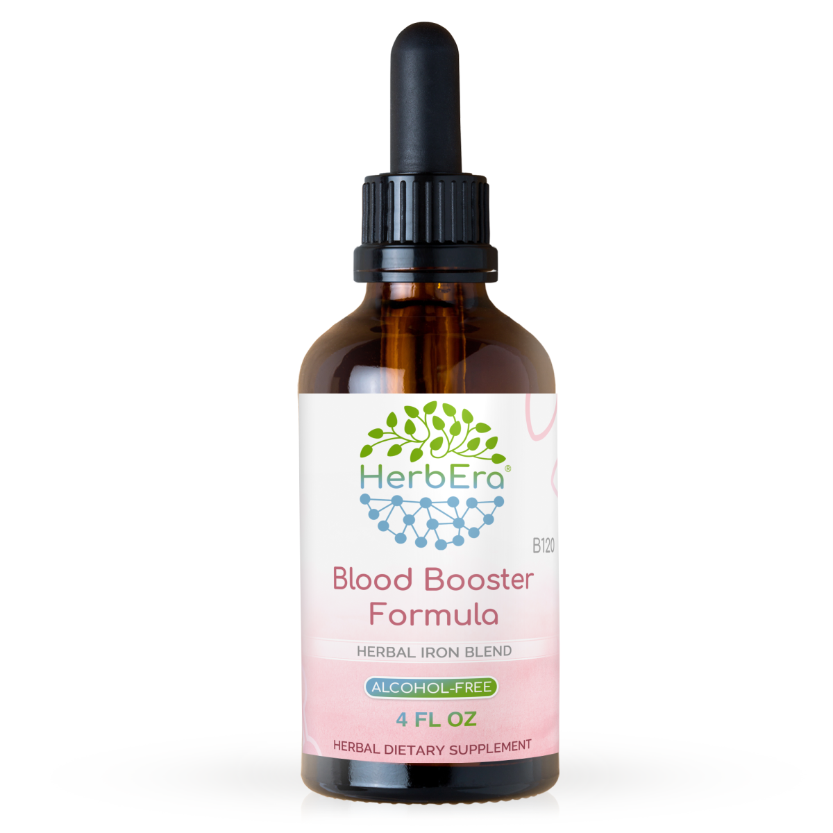 Blood Booster Formula Alcohol-FREE Extract Tincture. Herbal Iron Blend ...