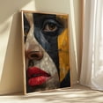 Abstract Woman Portrait Art Print, Modern Aesthetic Decor - Walmart.com