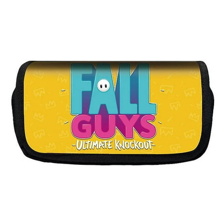 Jelly Bean Fall Guys Double Flap Pencil Case Polyester Children's ...