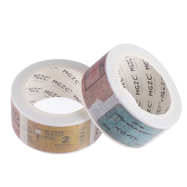 2 rolls of Decorative Tape Paper Tapes Adhesive Tapes Paper Tapes ...