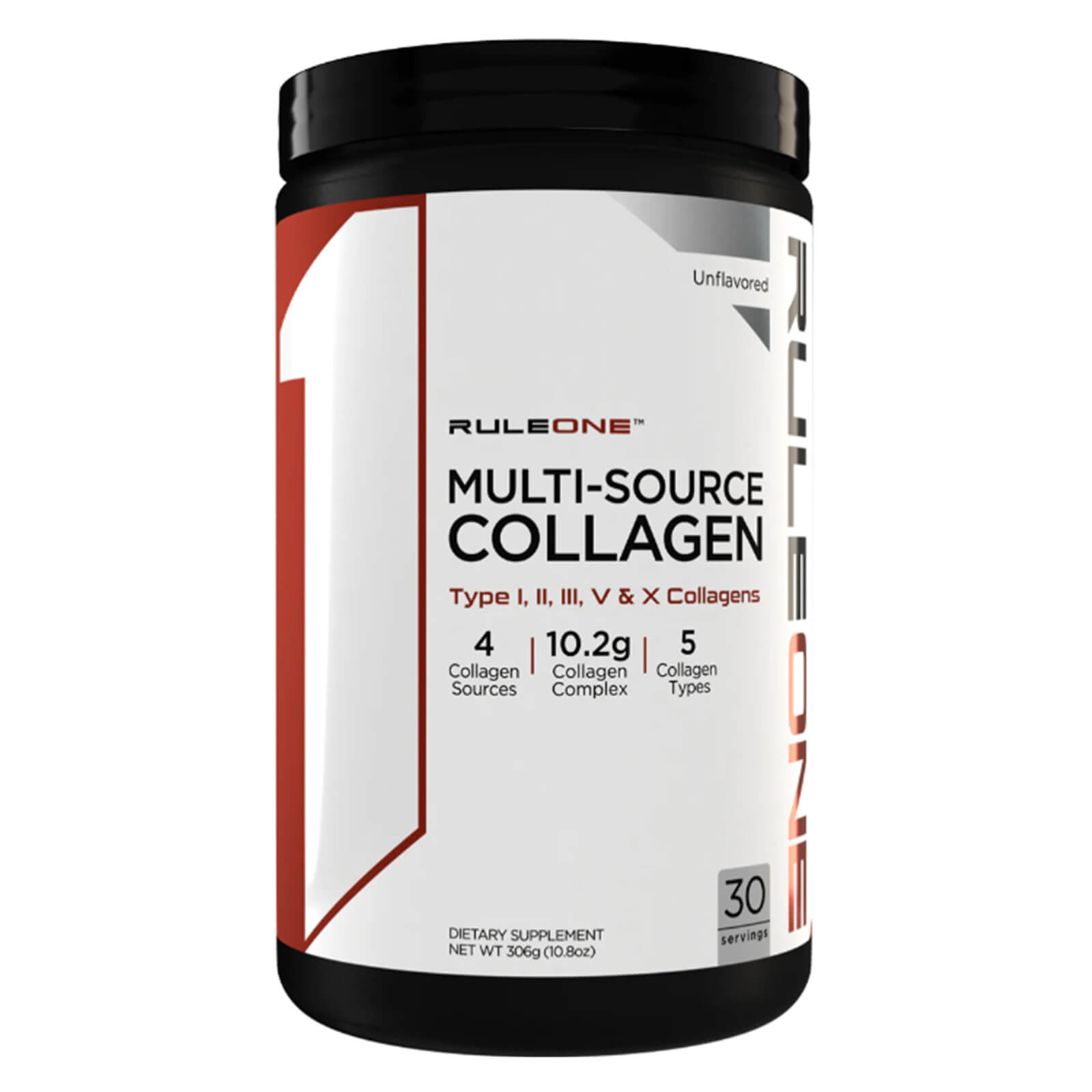 RULE 1 Multi Source Collagen 30 serv Unflavored Collagen Peptides 306g - Walmart.com