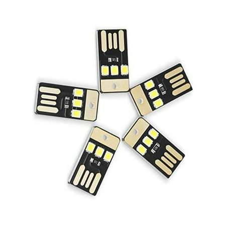 SICED 5Pcs Mini USB Power LED Light Night Camping Equipment for Power ...