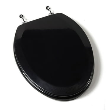 BEMIS MFG. CO. 30CHSL 047 Black Round Wood Toil Seat - Walmart.com