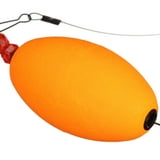 Comal Weighted Oval Float Leader, Orange - Walmart.com