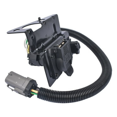 CURT 55243 Vehicle-Side Custom RV Blade 7-Pin Trailer Wiring Harness ...