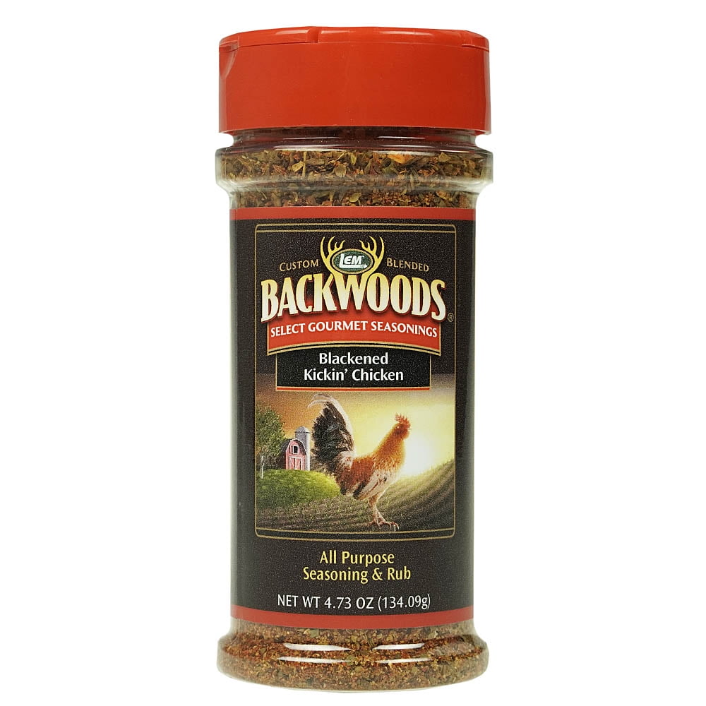 LEM Blackened Kickin' Chicken All Purpose Seasoning & Rub Backwoods 4. ...