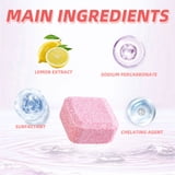 Toilet Tank Cleaning Tablets 12-Pack - Continuous Clean & Deodorize ...