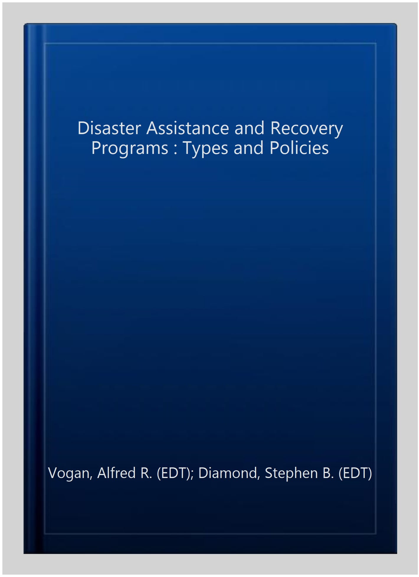 Pre-Owned Disaster Assistance and Recovery Programs : Types and ...