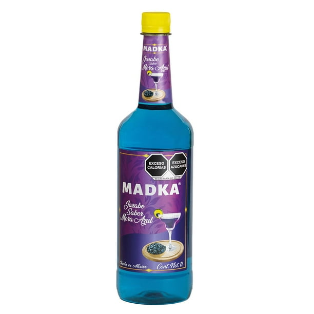 Pack de 6 Jarabe Madka Mora Azul 1 L | Bodega Aurrera en línea