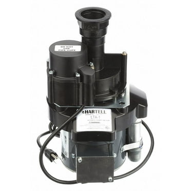 Shellback 1/8 HP Water Drain Laundry Tray Pump with Quick Mount Fitting ...
