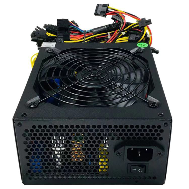 Buy 1800W Mining Power Supply for 8 GPU ETH Rig Ethereum Miner 110-240V ...