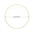12" Flower Rings Hoop Wreath Hoop Iron Frame Hoop for Wedding ...