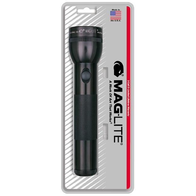 Mag Instrument Black 2 D Cell Maglite Flashlight - Walmart.com