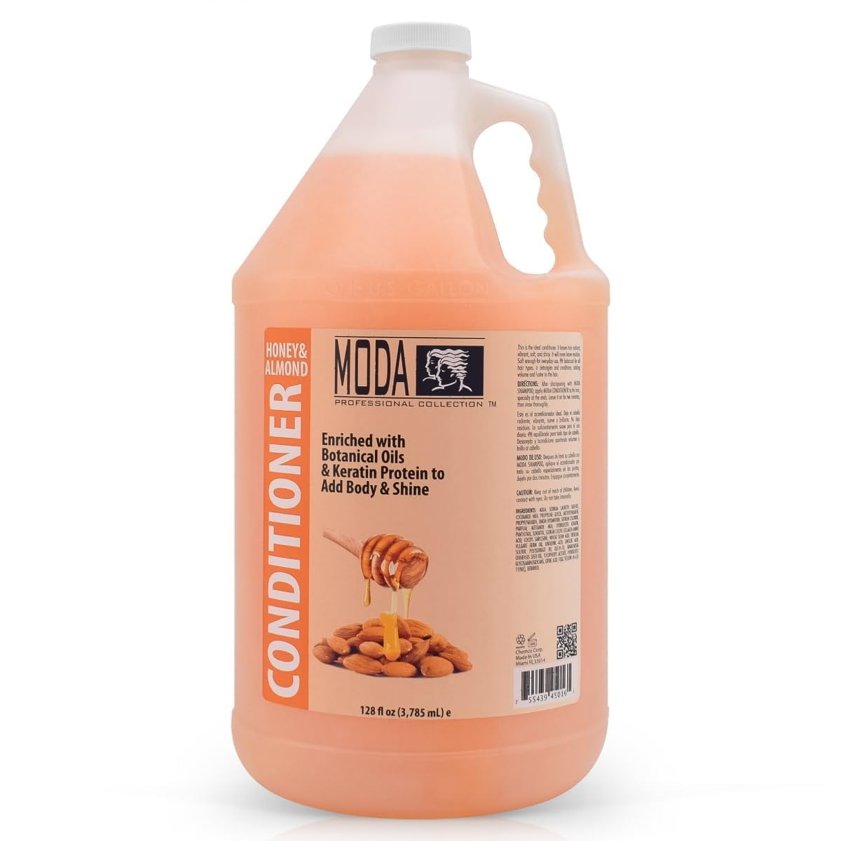 Click here for Moda 1 Gallon Conditioner (Honey & Almond) 1 Gal prices