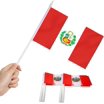 Anley Japan Mini Flag 12 Pack - Hand Held Small Miniature Janpanese ...