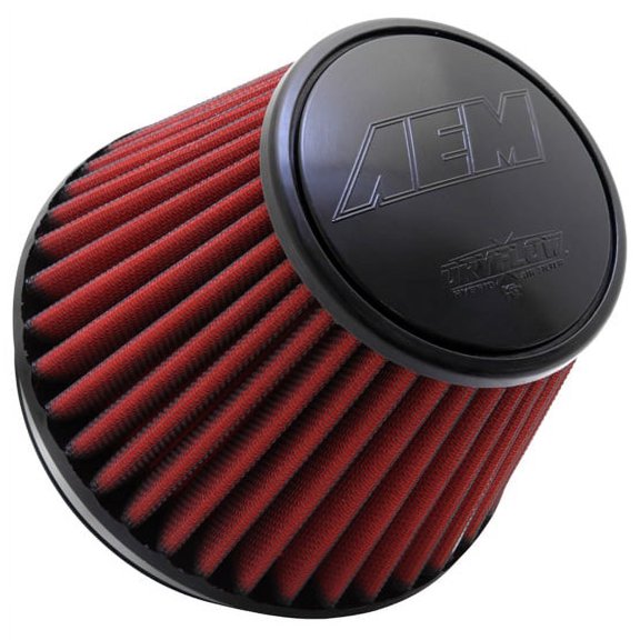 AEM 21-2075DK Universal DryFlow Clamp-On Air Filter: Round Tapered; 5 ...