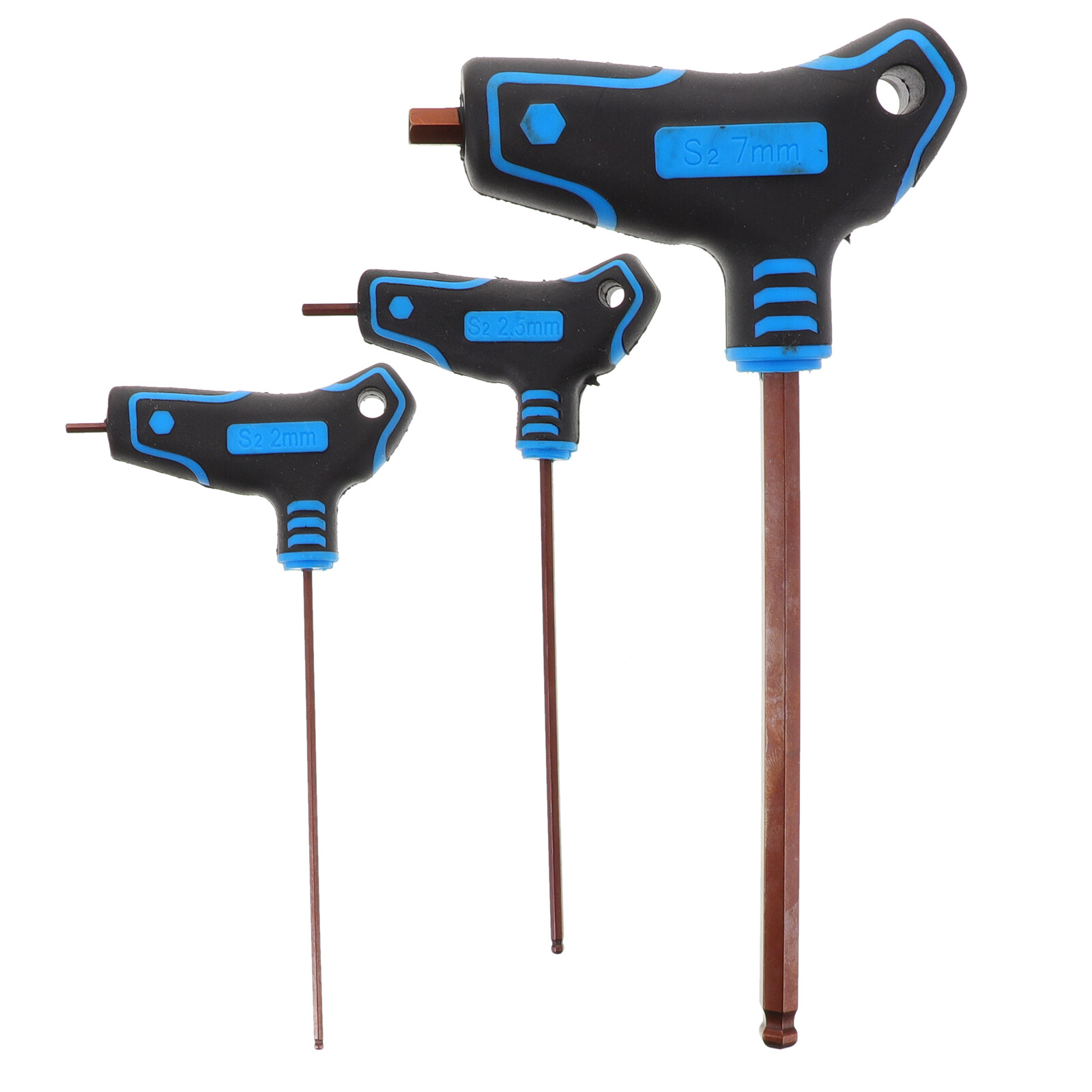 3pcs Hex Key T Handle Spanner Ball End Wrench Hex Spanner For ...