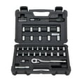Stanley 40-Piece Mechanics Tool Set, Chrome, High-Alloy Steel, Enhanced ...