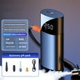 PBAZIH Wireless Car Tire Inflator Pump, Portable High-Pressure Air Pump ...