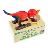 PlayWorld PennyPincher Parrot Coin Bank - Red - Walmart.com