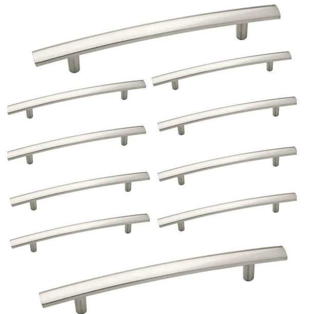 Aviano 10 Pack Modern Curved Subtle Arch Handle Pull for Kitchen ...
