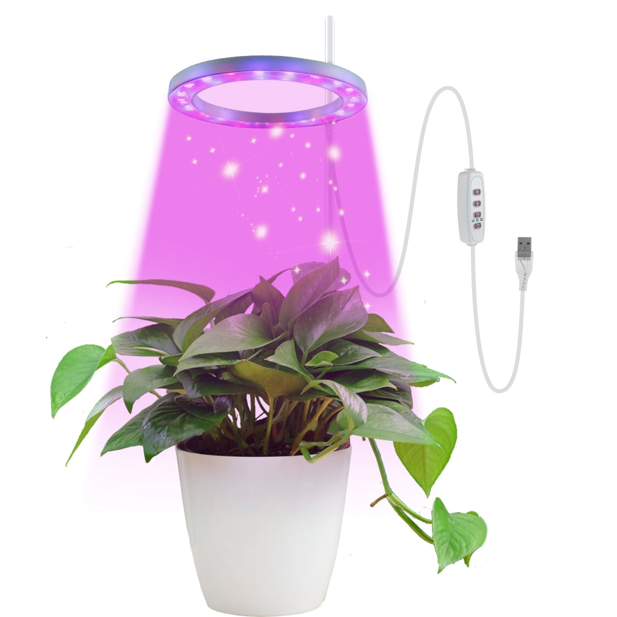 Lámpara LED circular para cultivo Relax Love, 2500 lm, 6000 h de vida ...