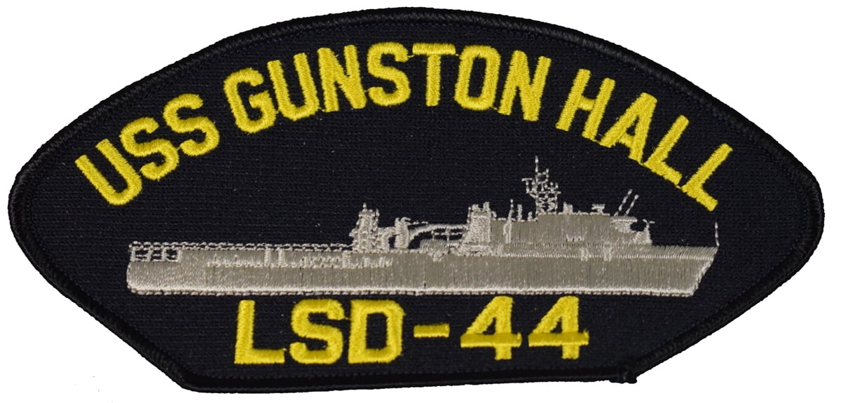 USS GUNSTON HALL LSD-44 SHIP PATCH - GREAT COLOR - Veteran Owned ...