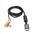 Multi Out AV Cord Video/Audio Cable 3 RCA Flat For Playstation PS PS2 ...