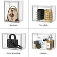Clear Display Case for Collectibles, Purse Organizer for Closet ...