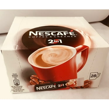 Nescafe 3 In 1 Classic Individual Packets: Instant Coffee with Cream ...