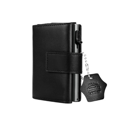 Baohd Man Wallet Stylish Anti-scanning Portable Trifold Passports ...
