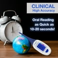 Easy@Home Digital Thermometer for Oral, Rectal or Axillary Measurement ...
