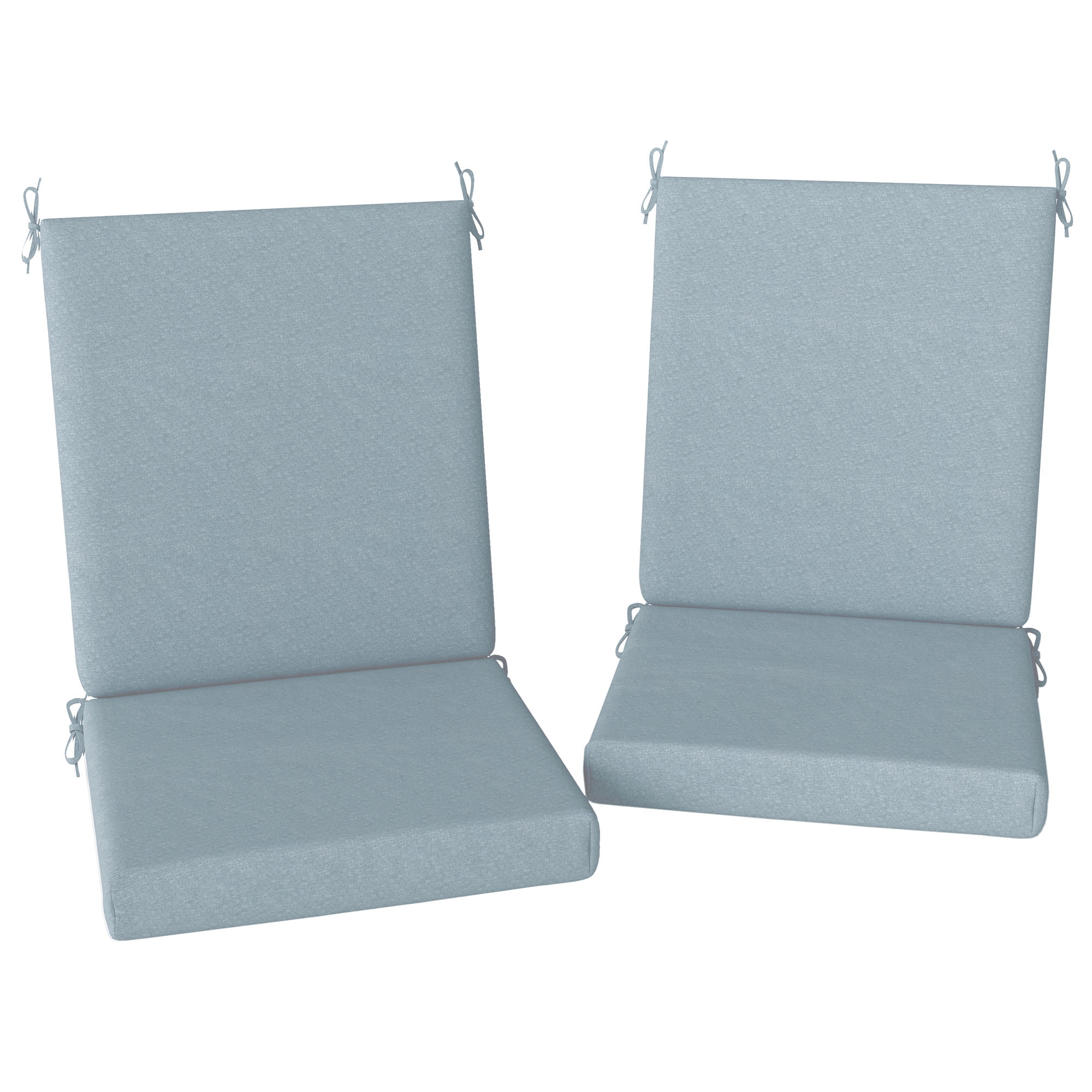 Click here for Outsunny 2 Pc Outdoor Chair Cushions  Yarn-Dyed Po... prices