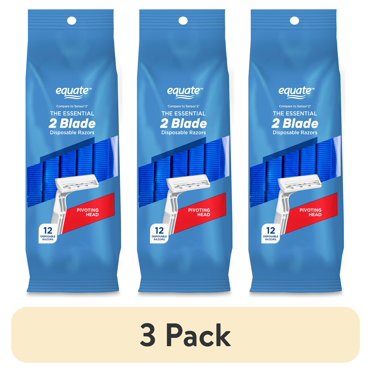 Equate 5 Blade Disposable Razors for Women, 3 Count - Walmart.com